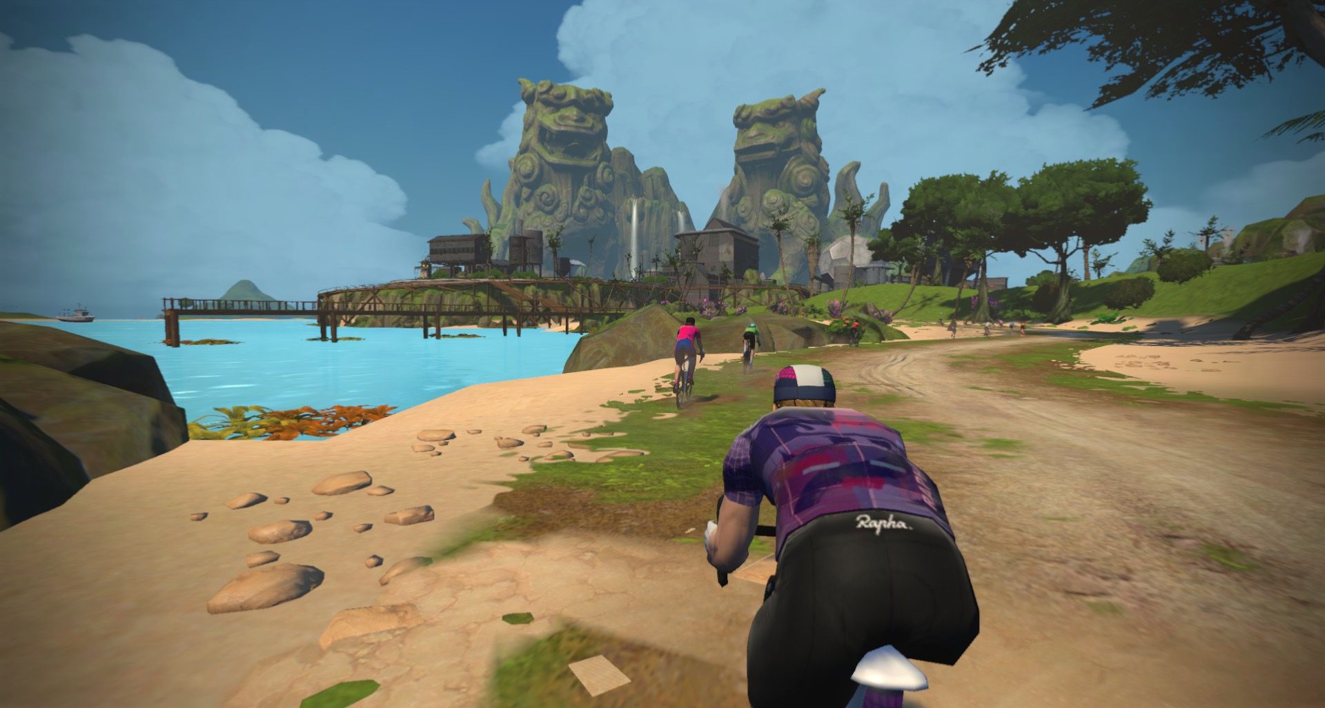 Zwift – Urukazi Map auf Makuri Islands – Coffee & Chainrings e.V.